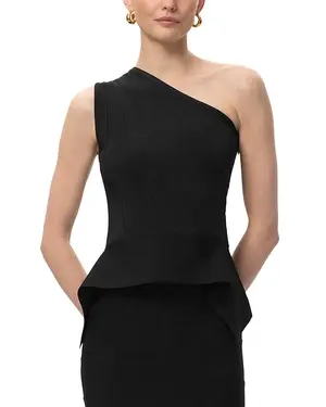 Herve Leger Betty One-shoulder Top