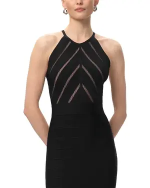 Herve Leger Ava Gown