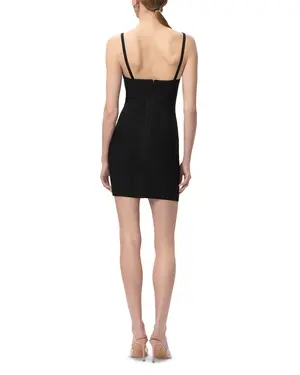 Herve Leger The Emerson Mini Dress - Black