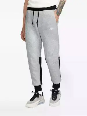 Nike Tech Fleece Panelled Track Pants - Grey
