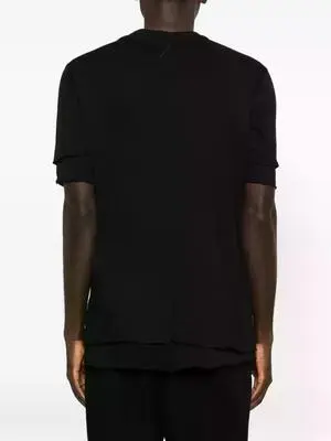 THOM KROM Raw-edge Crew-neck T-shirt