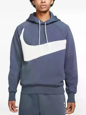 Nike Logo Hoodie - Blue