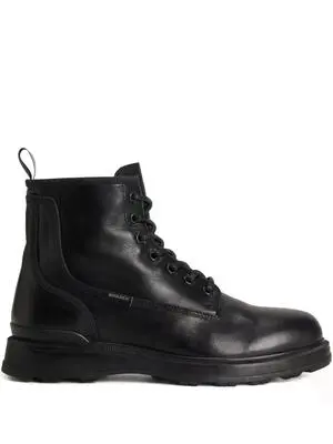 Woolrich Lace-up Zip Boots