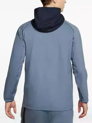Nike Long-sleeved Full-zip Hoodie - Blue