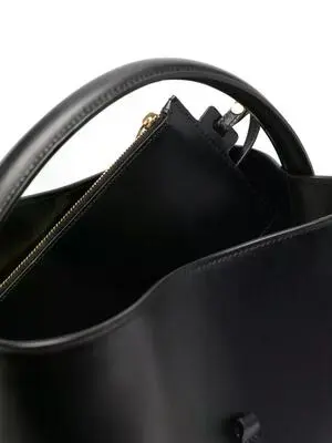 Saint Laurent Le 37 Leather Bucket Bag - Black