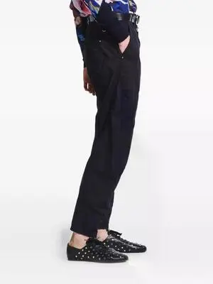 High Panelled Trousers