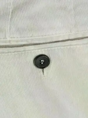 CRUNA Corduroy Button-fastening Trousers - Neutrals