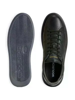 Woolrich Arrow Leather Sneakers - Black
