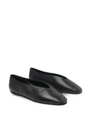 POEVE Leather Ballet Flats