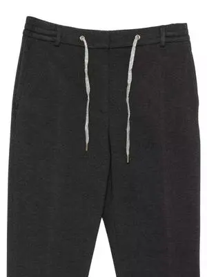 Eleventy Drawstring-waist Track Pants