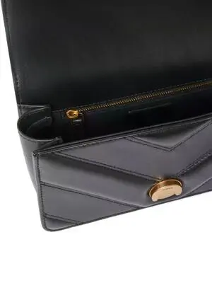 Pinko Small Love One Quilted Crossbody Bag - Black