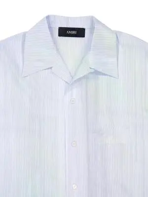 Amiri Starburst Striped Camp-collar Shirt