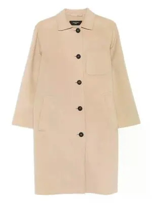 Max Mara Patch-pocket Button Coat