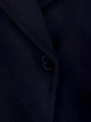 THE DYNAMIS STUDIO Double-breasted Wool Coat - Blue