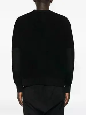 Y3 Ribbed Crew-neck Sweater