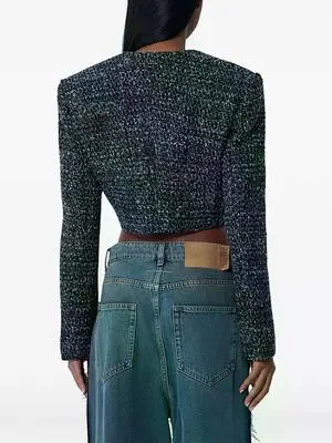 DIESEL® Tweed Cropped Jacket