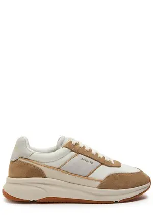 Axel Arigato Genesis Neo Panelled Mesh-knit Sneakers - Beige