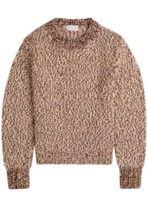 Moncler Chunky Knit Wool Jumper