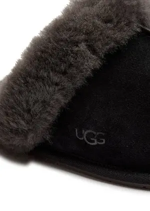 UGG Scuffette Ii Suede Slippers - Black Grey