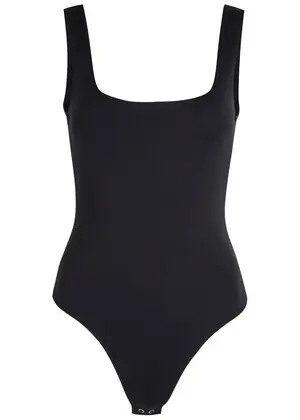 Good American Square Neck Bodysuits