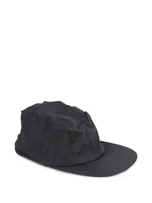 Issey Miyake Pleated Curved-brim Cap - Black