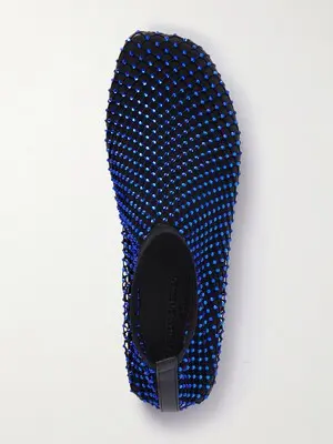 Christopher Esber Minette Crystal-embellished Ballet Flats