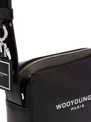 WOOYOUNGMI Logo-print Rectangular Crossbody Bag