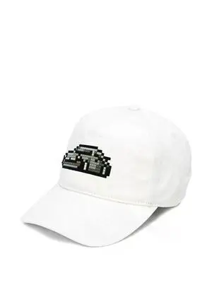 MOSTLY HEARD RARELY SEEN 8-bit Car-design Baseball Cap - White