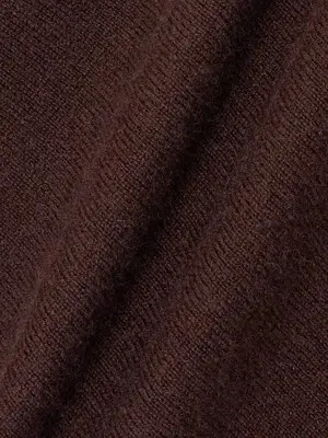 ALLUDE One-shoulder Wool And Cashmere-blend Sweater