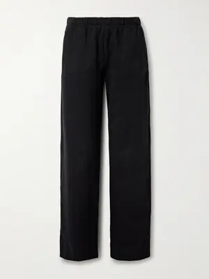 SKIMS Classic Cotton-blend Jersey Straight-leg Pants
