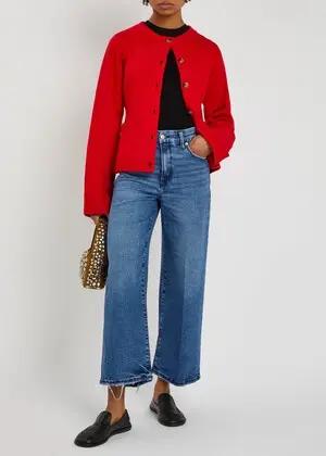 Good American High-rise Wide-leg Jeans
