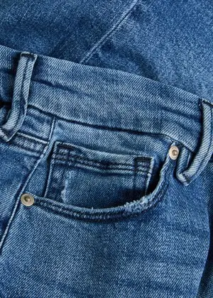 Good American High-rise Wide-leg Jeans