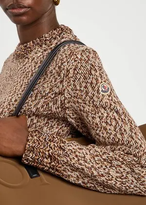 Moncler Chunky Knit Wool Jumper
