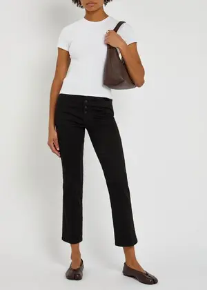 Good American Stretch-cotton T-shirt