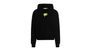 Off-White Degrade Thunder Skate Fit Hoodie - Black