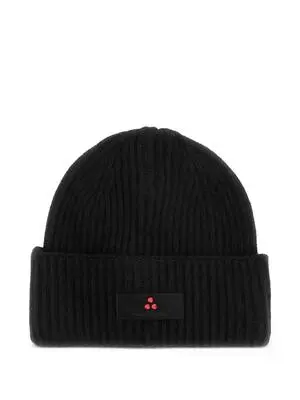 Peuterey Ribbed Knit Beanie