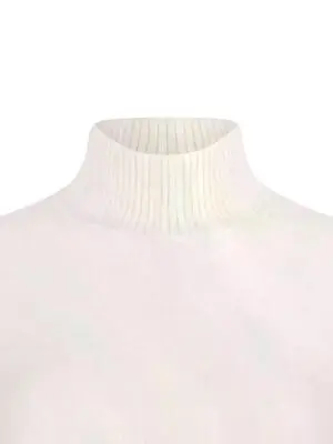 MARANT ETOILE High-neck Puff-sleeve Sweater