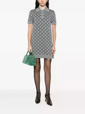 Gucci Gg-pattern Mini Dress