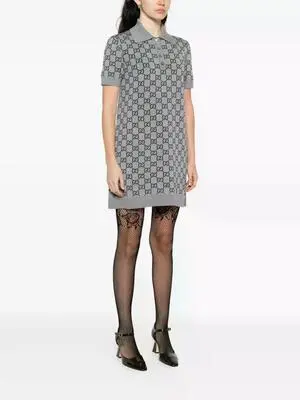 Gucci Gg-pattern Mini Dress