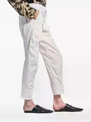 High Paneled Trousers
