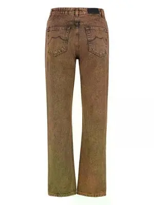 MOORER Logo-patch Jeans