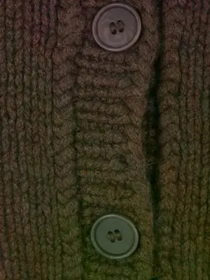 WOMMELSDORFF BERLIN Patch-pocket Button Cashmere Cardigan