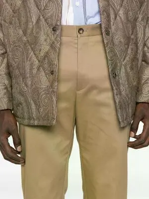 Etro Frayed-hem Trousers