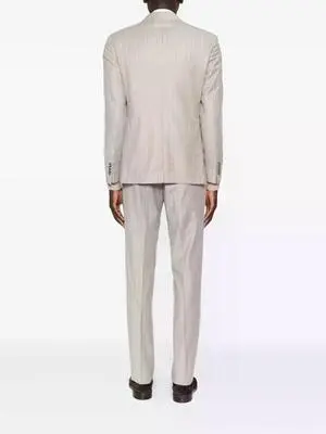 Tagliatore Pinstripe Double-breasted Suit - Neutrals