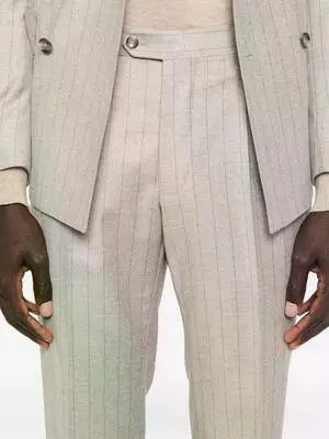 Tagliatore Pinstripe Double-breasted Suit - Neutrals