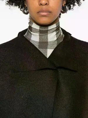 Harris Wharf London Short-sleeve Collared Coat