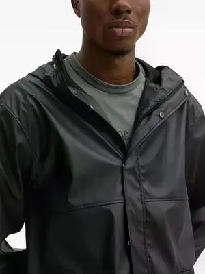Herschel Supply Co. Hooded Flap-pocket Raincoat