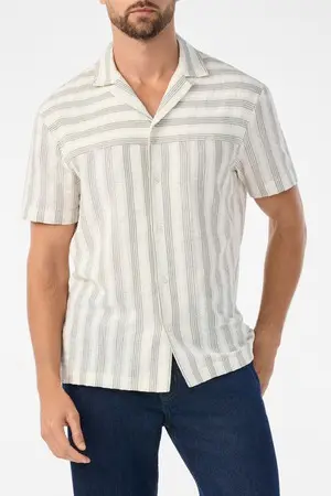 Mr Turk Angelo Short Sleeve Button-up Shirt