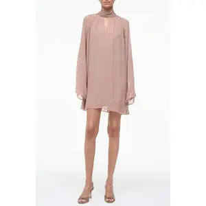 Staud Esther Long Sleeve Mini Dress