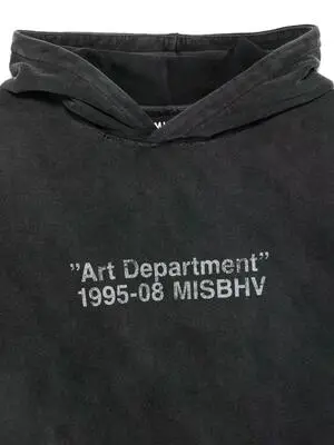 MISBHV Frayed-hem Hoodie